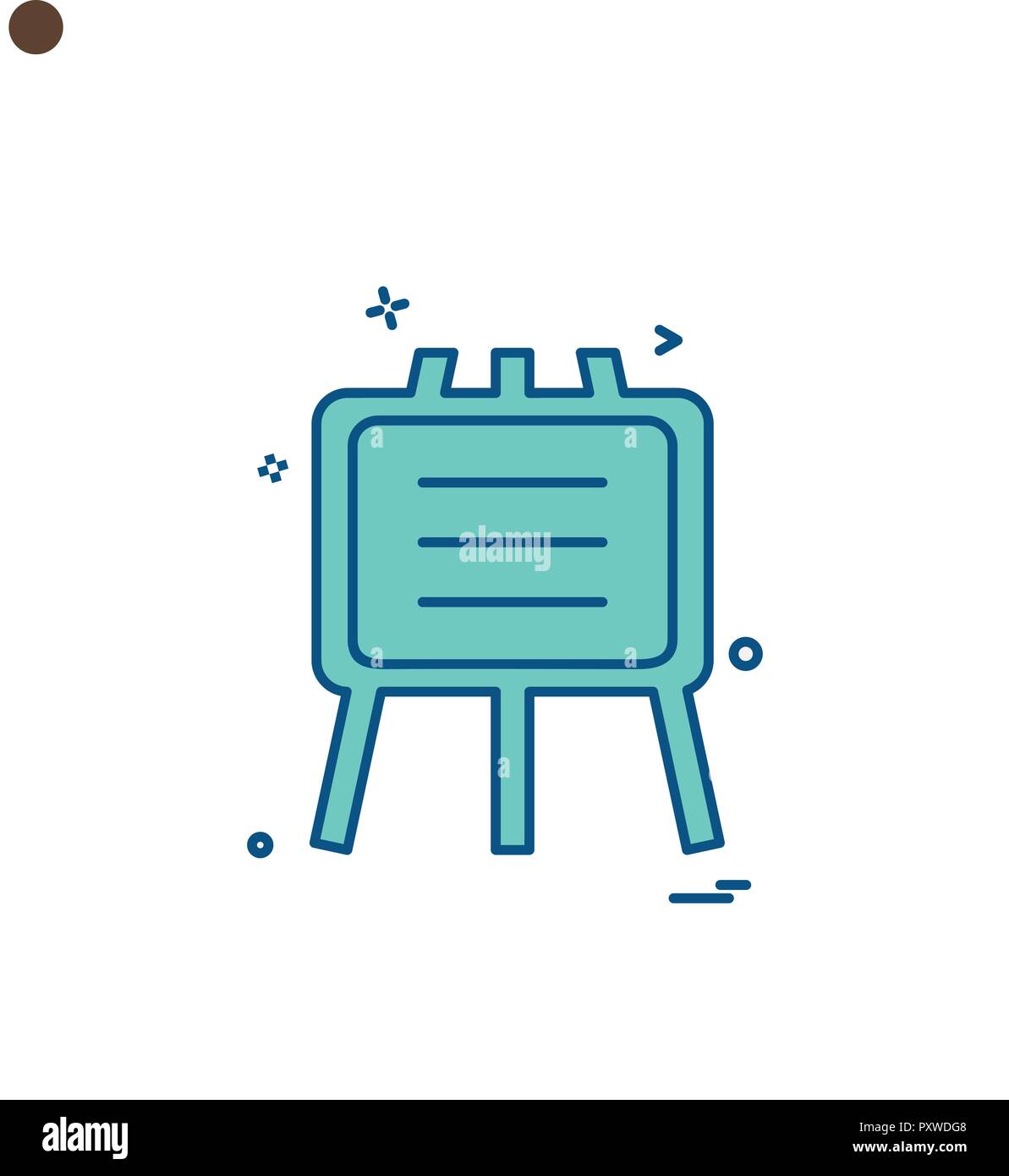 Board icon design vector Stock Vector Image & Art - Alamy