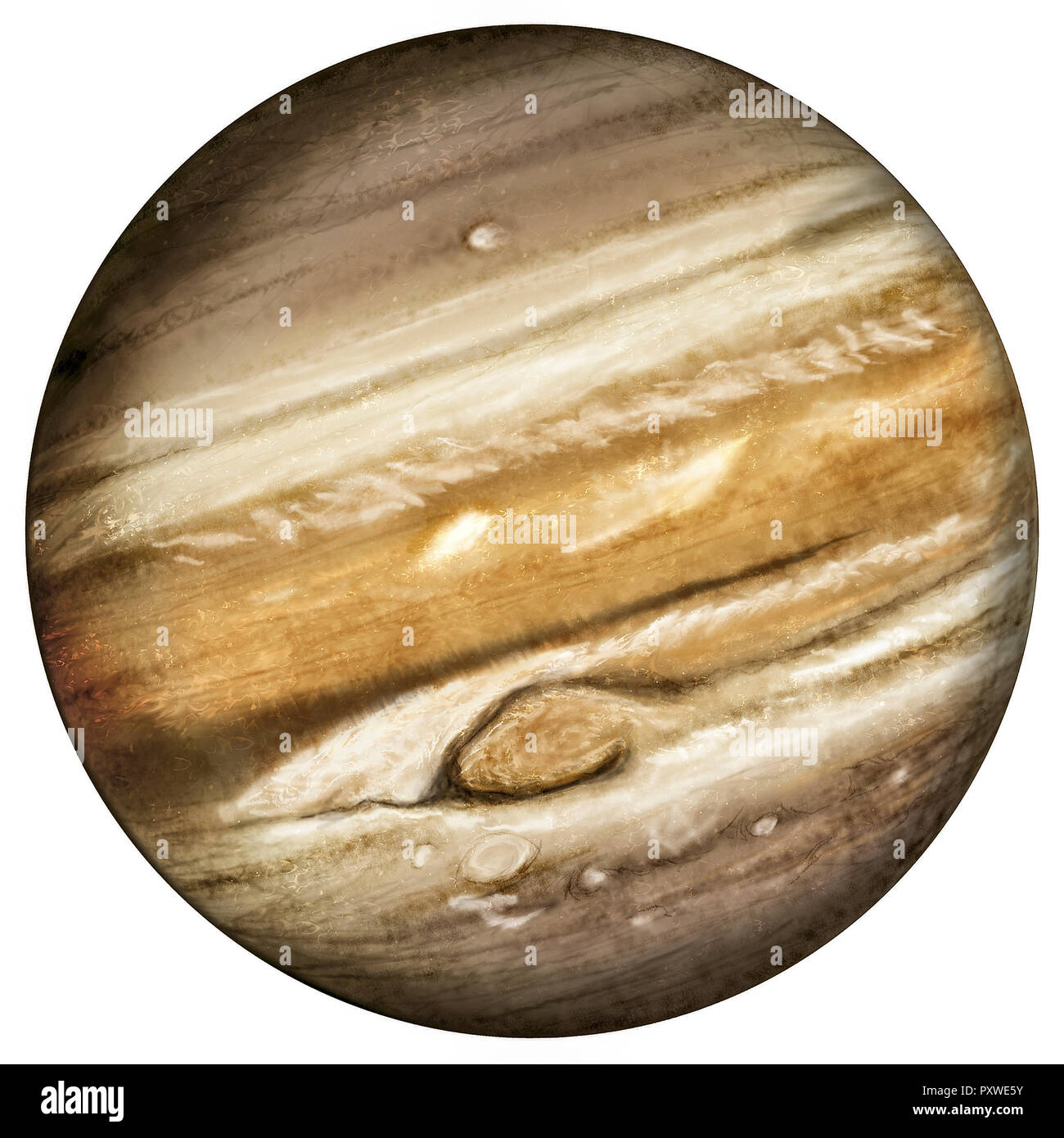 Planet jupiter Cut Out Stock Images & Pictures - Alamy