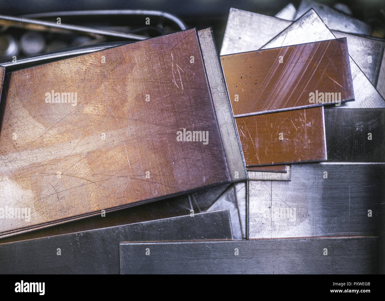 Metallplatten hi-res stock photography and images - Alamy