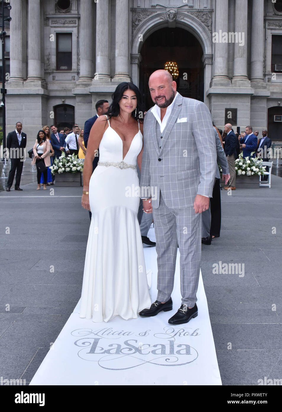 Former 'Mob Wives' star Alicia DiMichele marries restaurateur Rob ...