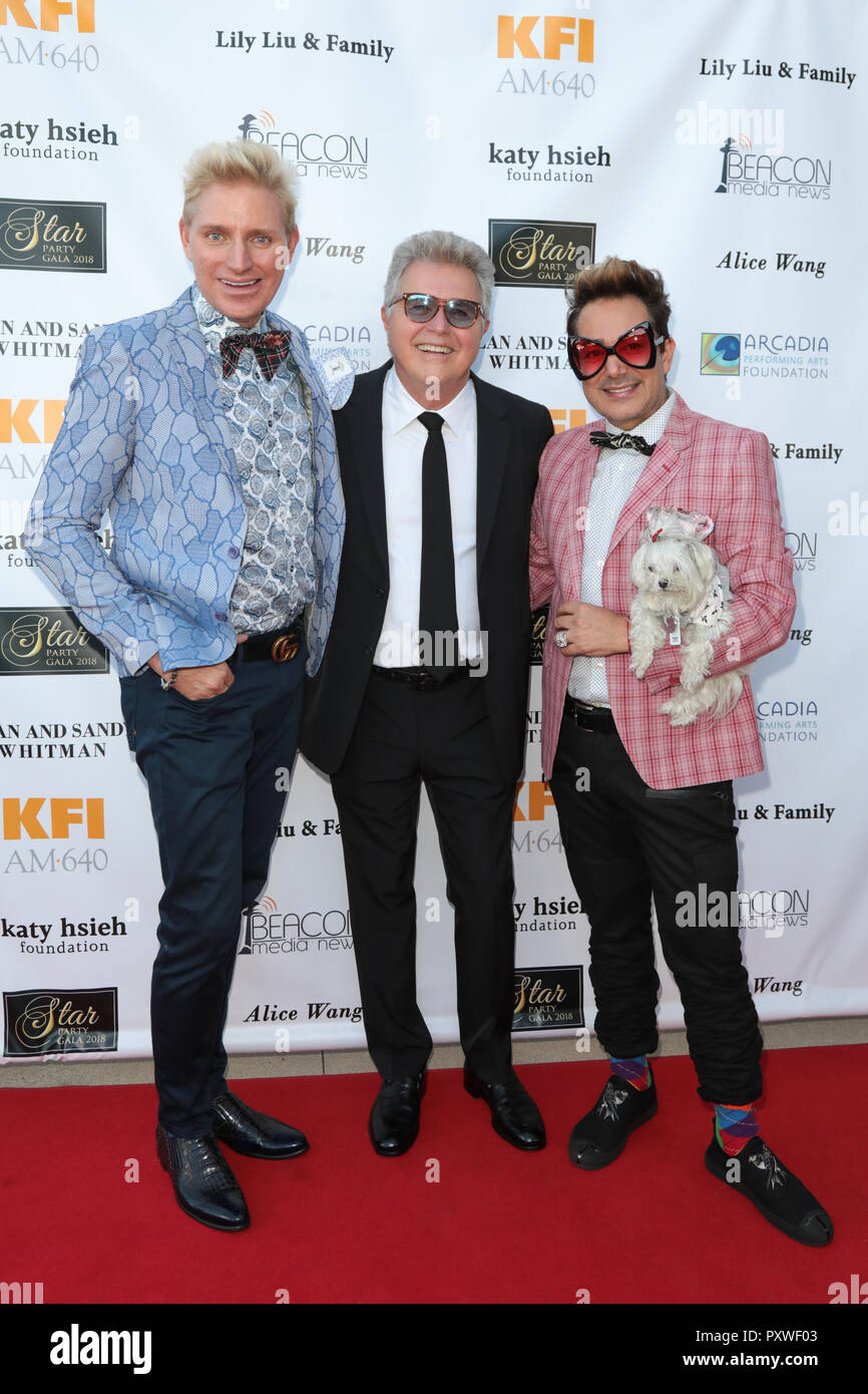 Celebrities attend the Steve Tyrell concert at the Arcadia Performing ...