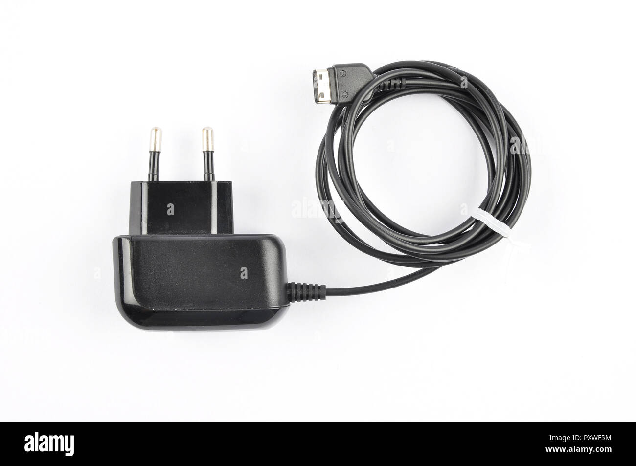 Recharger on white background Stock Photo - Alamy