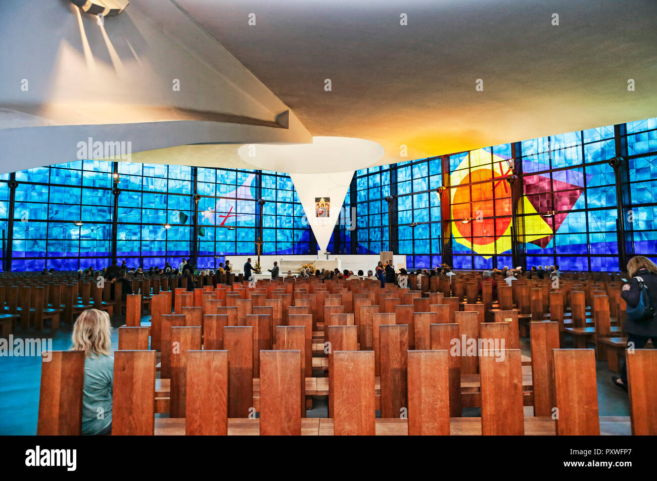 Castel di Leva Rome, Italy - October 6, 2018 :Interior of the new ...