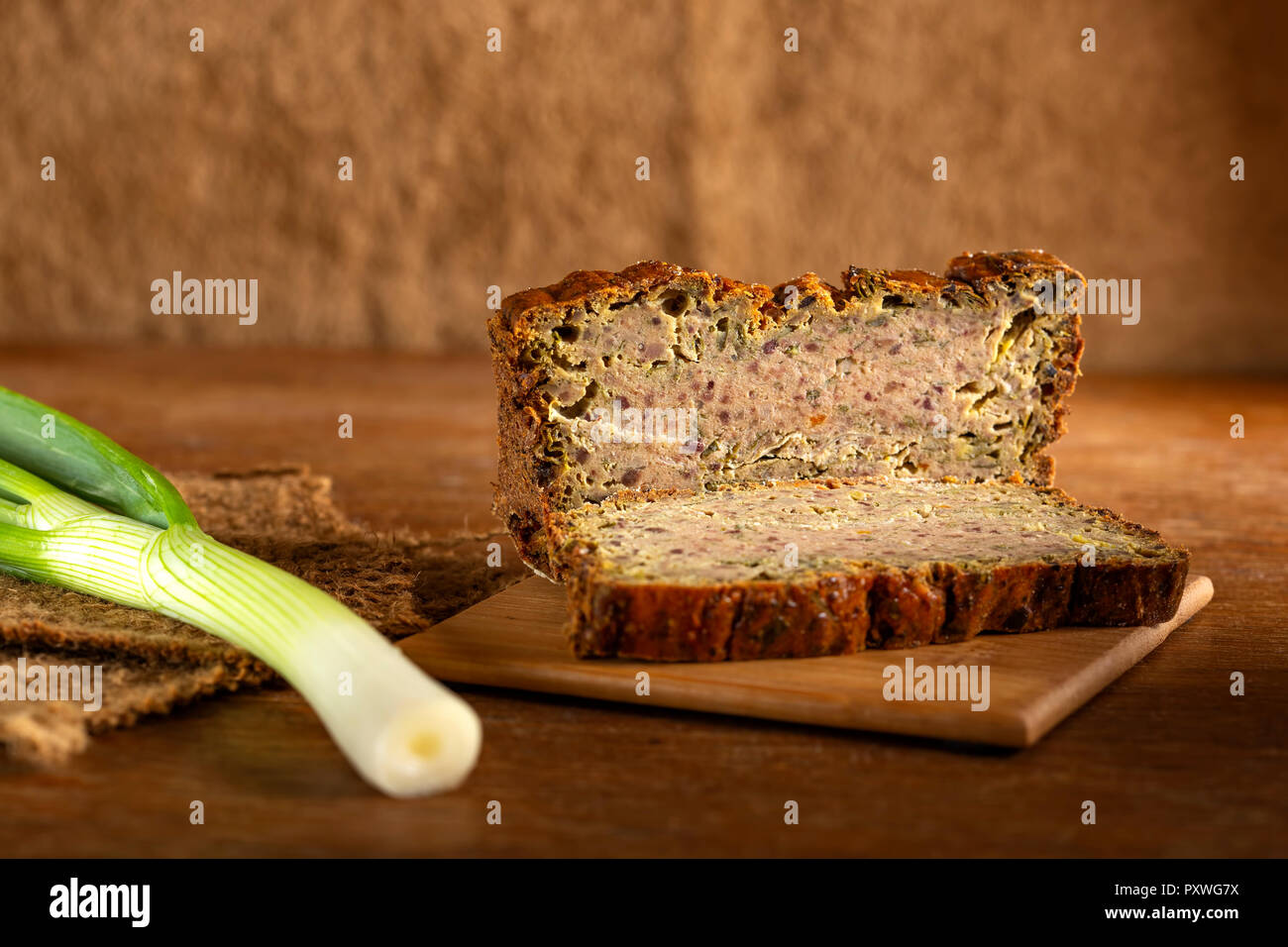Romanian traditional food called Drob made from offal Stock Photo - Alamy