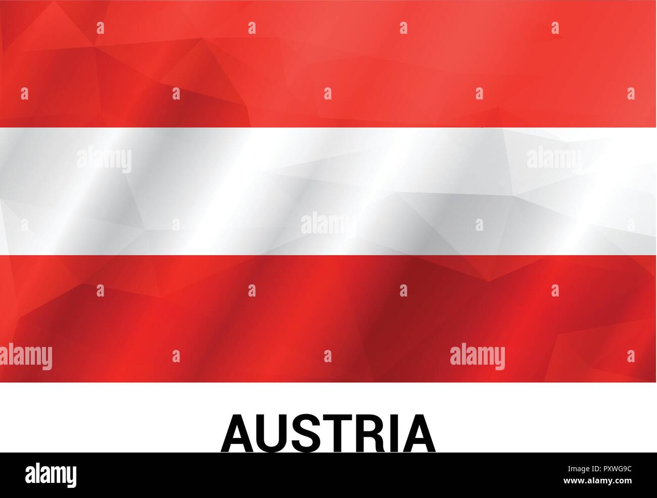 Austria silk flag Stock Vector Images - Alamy