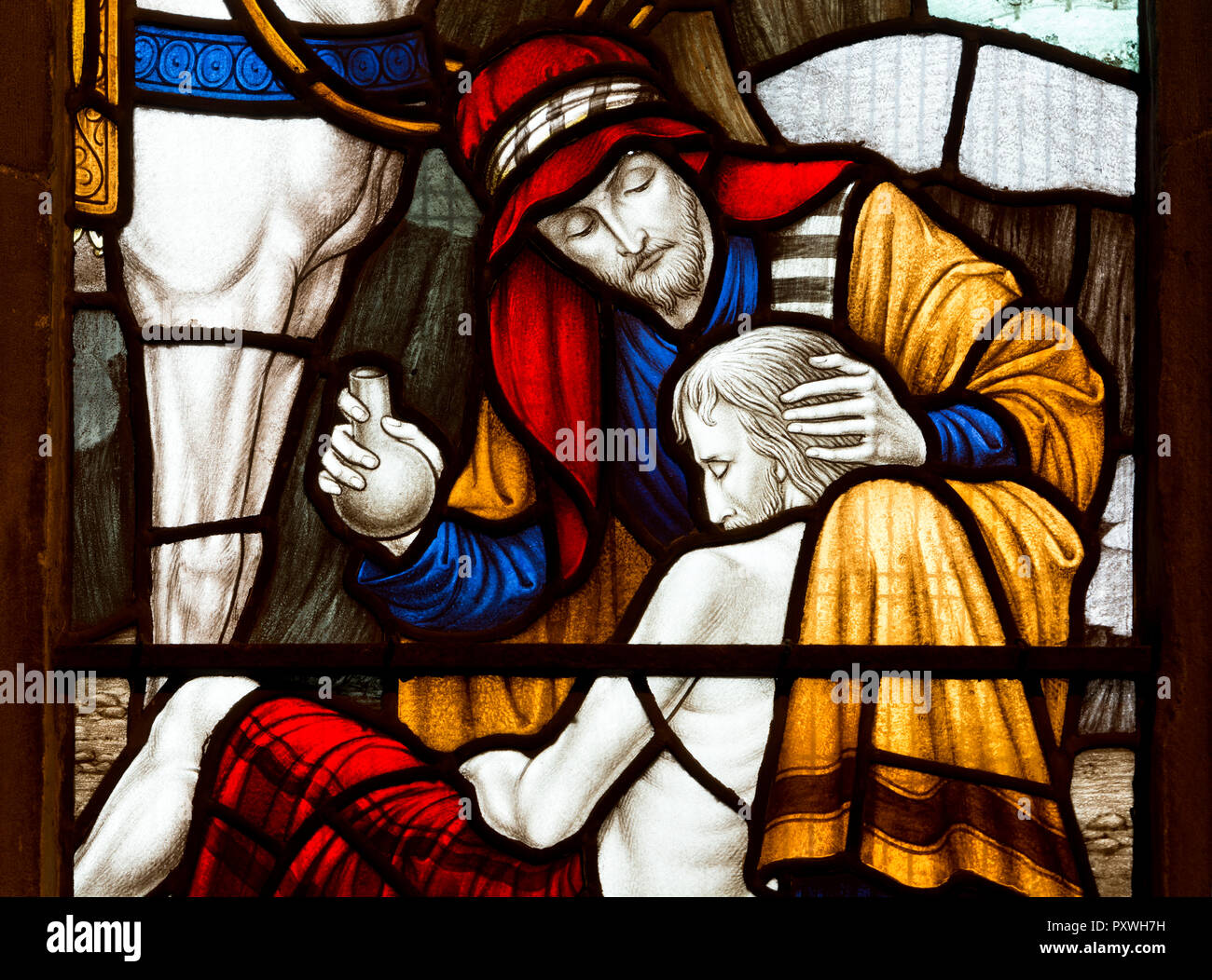 Good samaritan window hi-res stock photography and images - Alamy