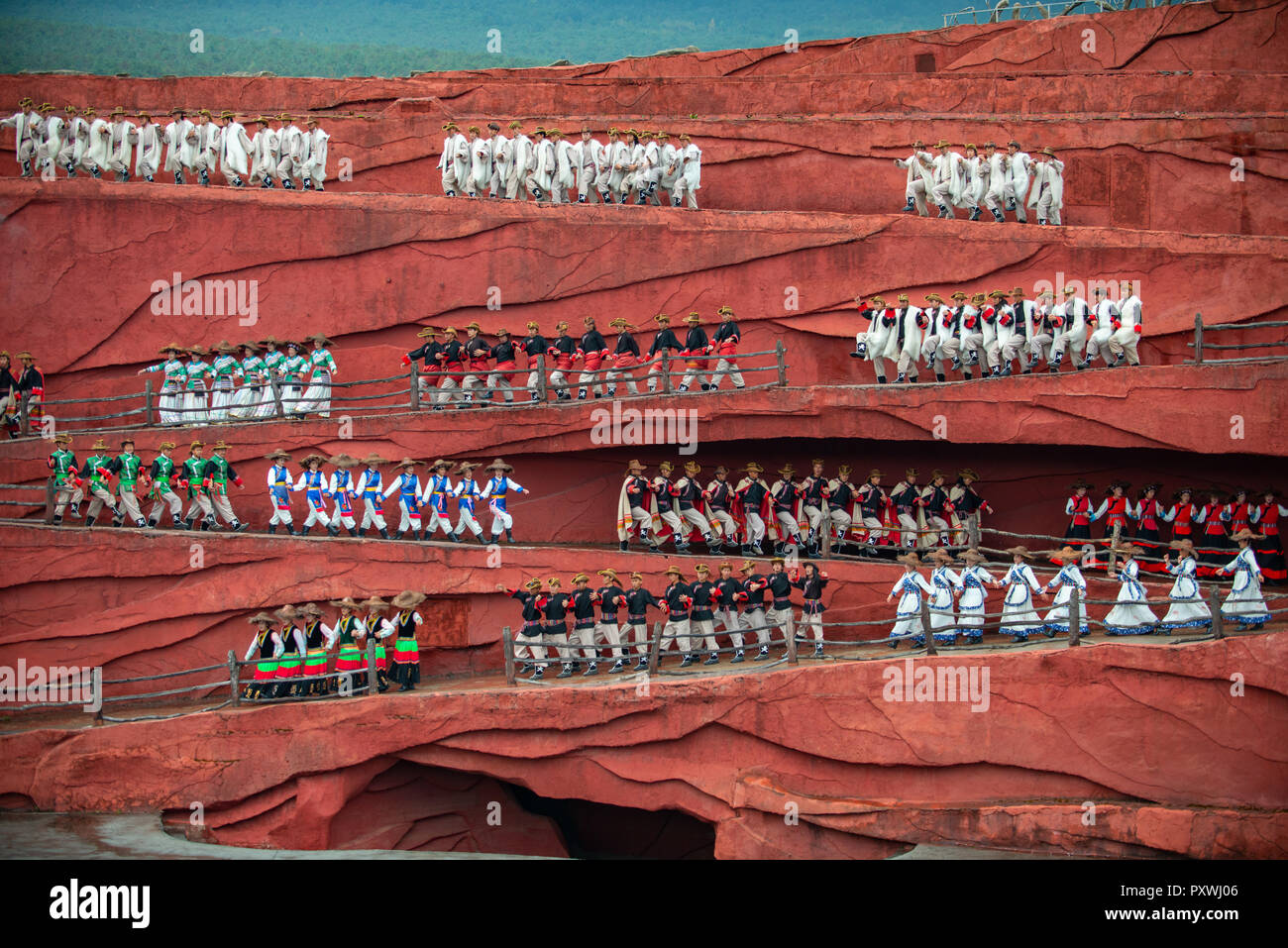 Lijiang Impression stage show held on daily basis with natural Jade ...