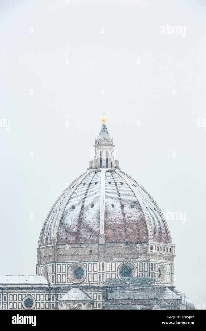 Duomo florence snow hi-res stock photography and images - Alamy