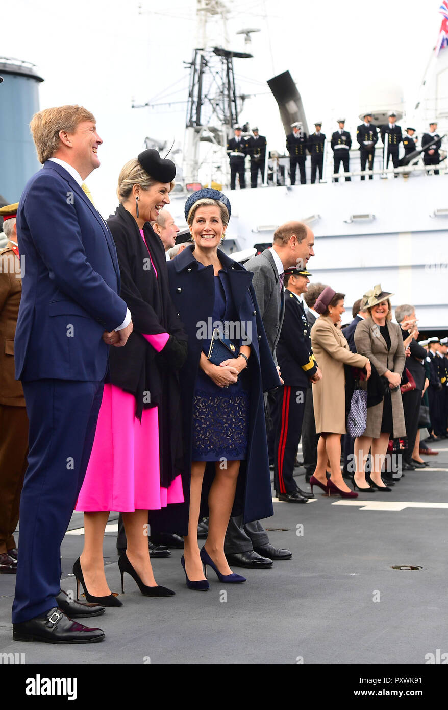 (left to right) King Willem-Alexander and Queen Maxima of the ...