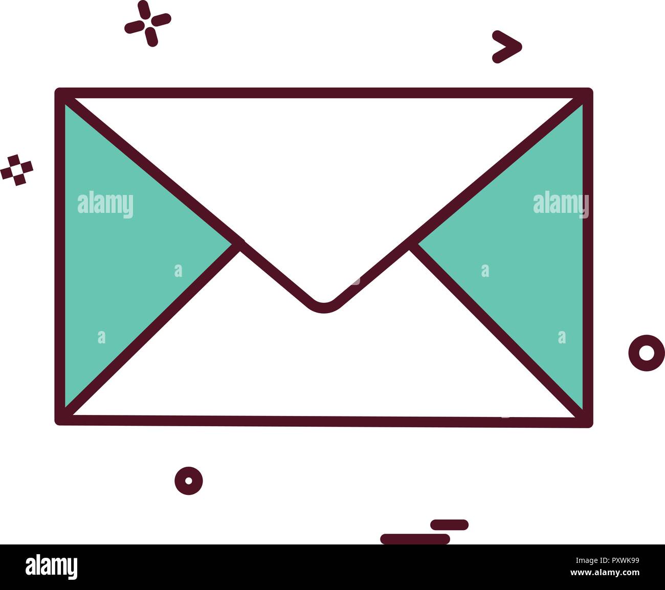 email mail letter icon vector design Stock Vector Image & Art - Alamy