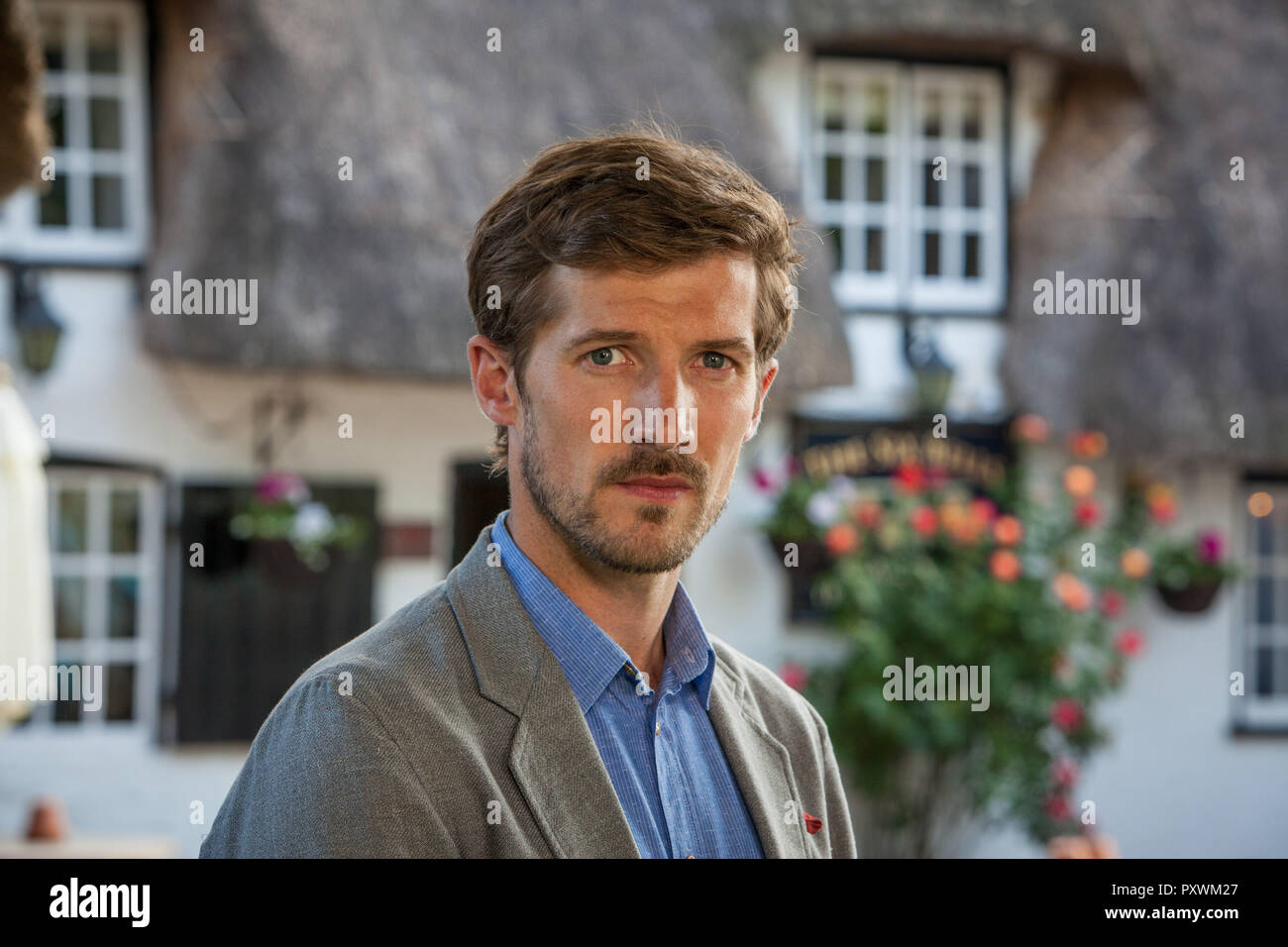 Gwilym Lee, actor playing the role of DS Charlie Nelson in Midsomer ...