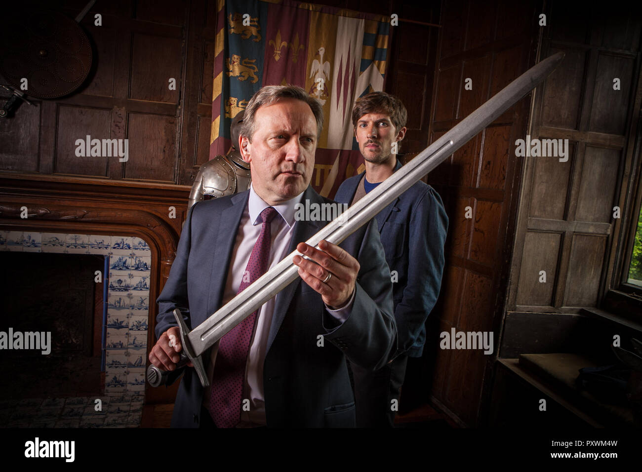 Gwilym Lee, actor playing the role of DS Charlie Nelson in Midsomer ...