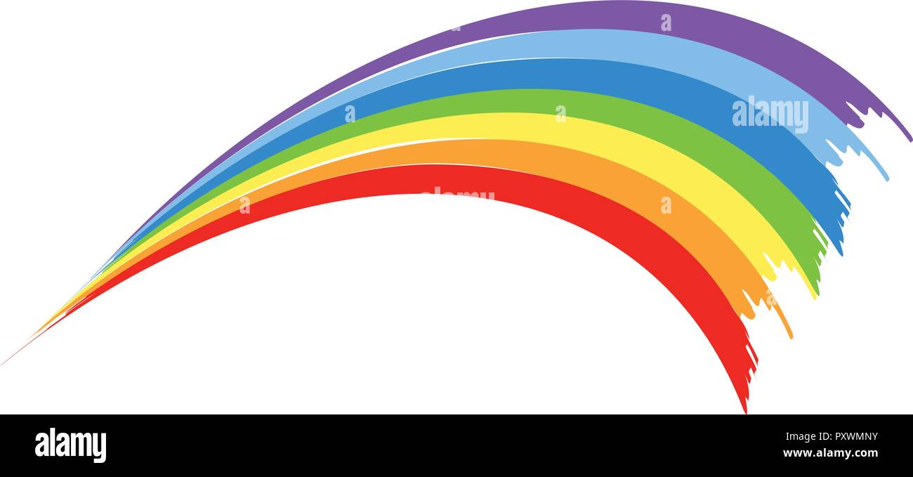 Background design with rainbow illustration Stock Vector Image & Art ...