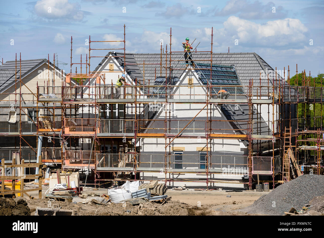 Miller homes construction hi-res stock photography and images - Alamy