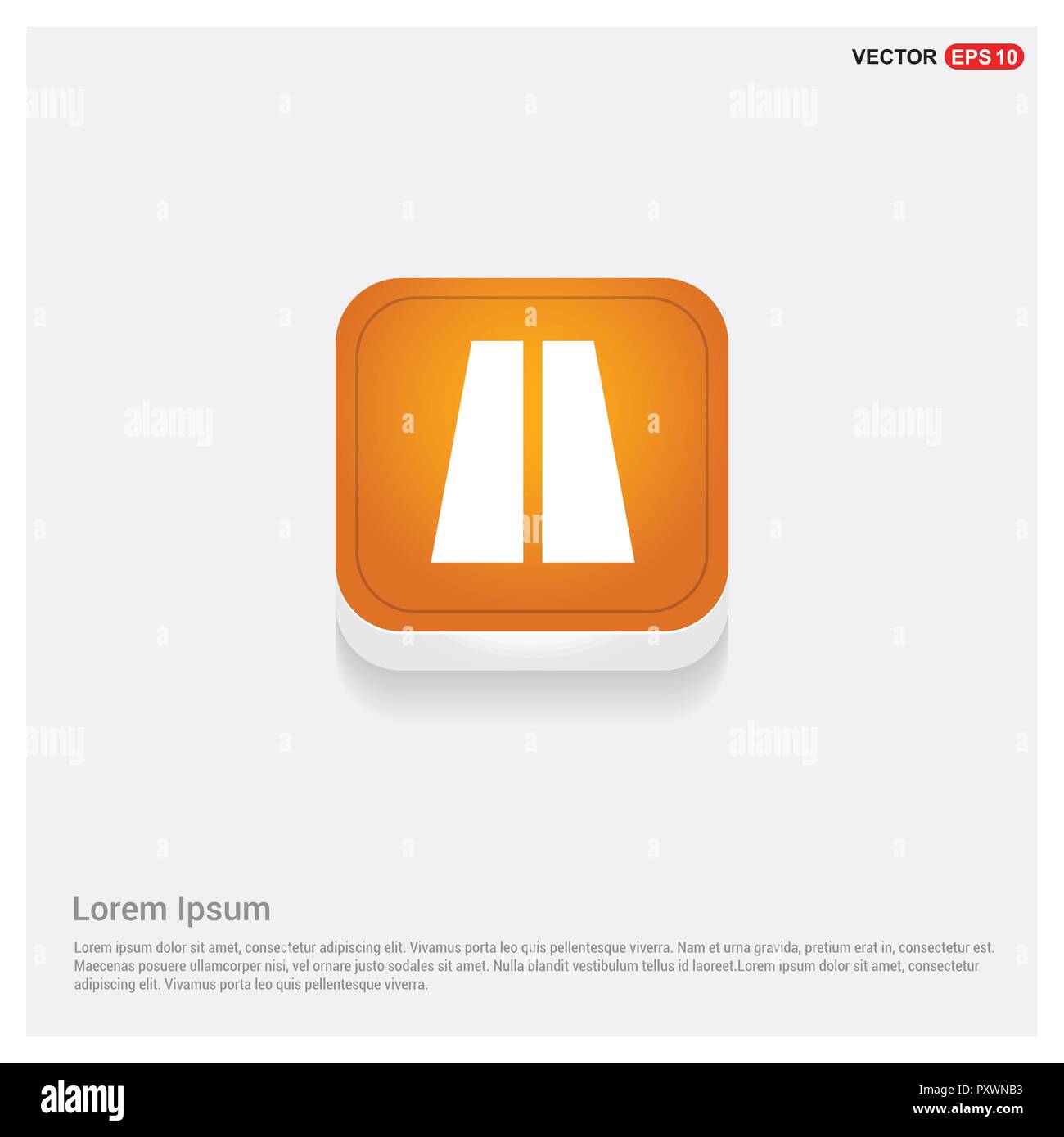 Highway railing Stock Vector Images - Alamy