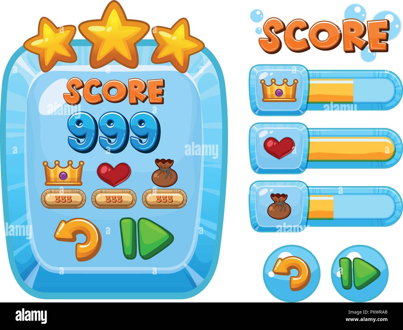 Game of bars Stock Vector Images - Alamy