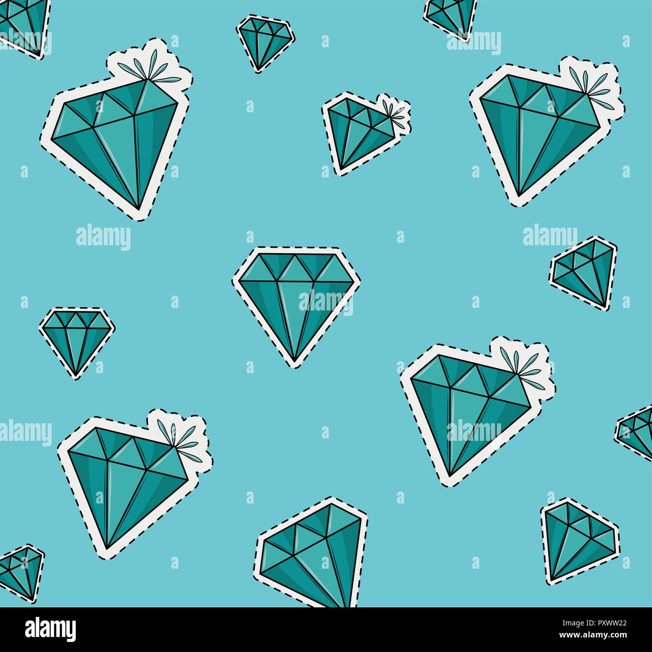 Diamonds background cartoons Stock Vector Image & Art - Alamy