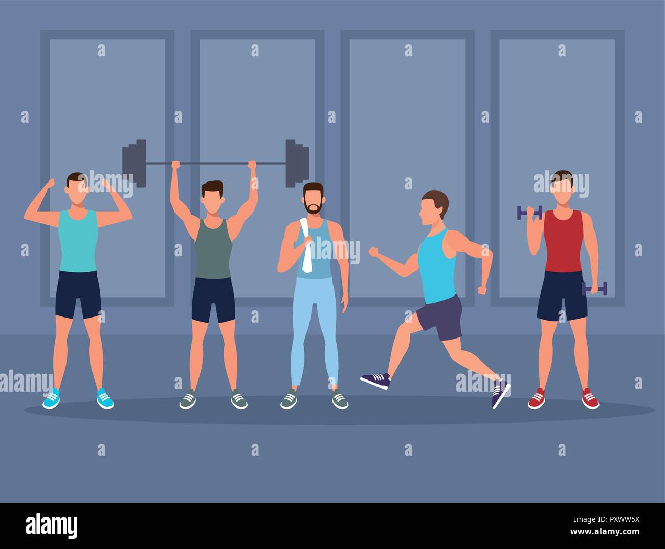 Mens wellness Stock Vector Images - Alamy