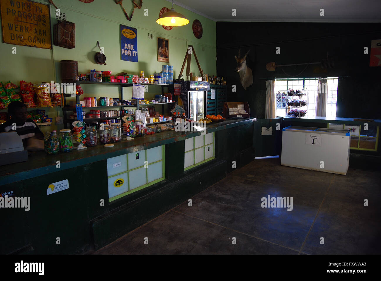 Traditional Kitchen in Namibia Stock Photo - Alamy
