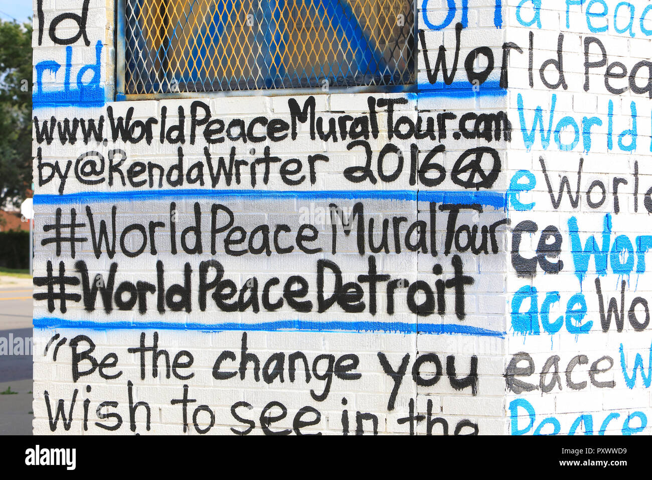 World peace mural tour hi-res stock photography and images - Alamy