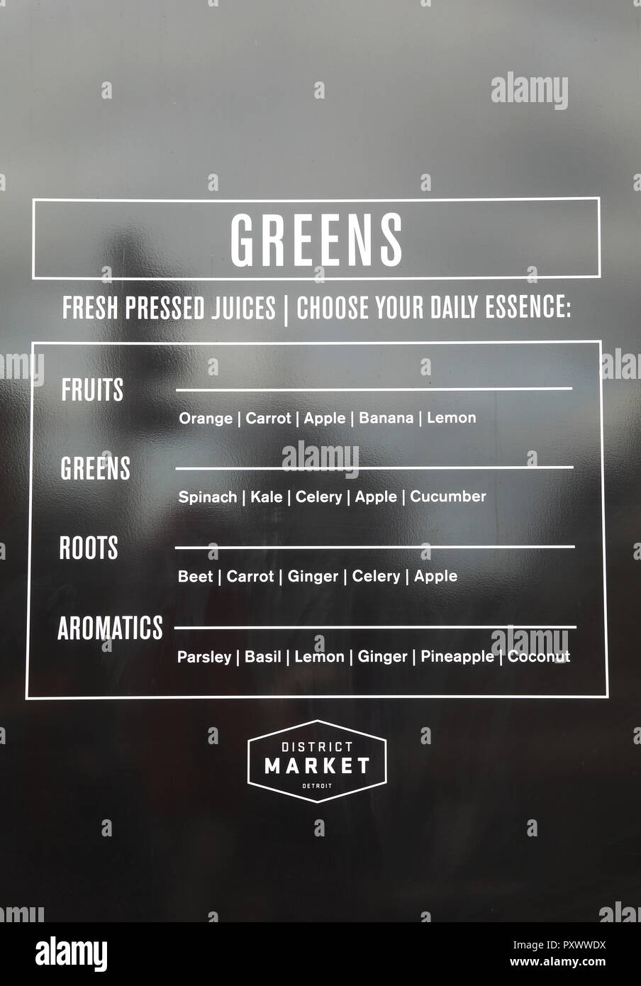 American restaurant menus hi-res stock photography and images - Alamy