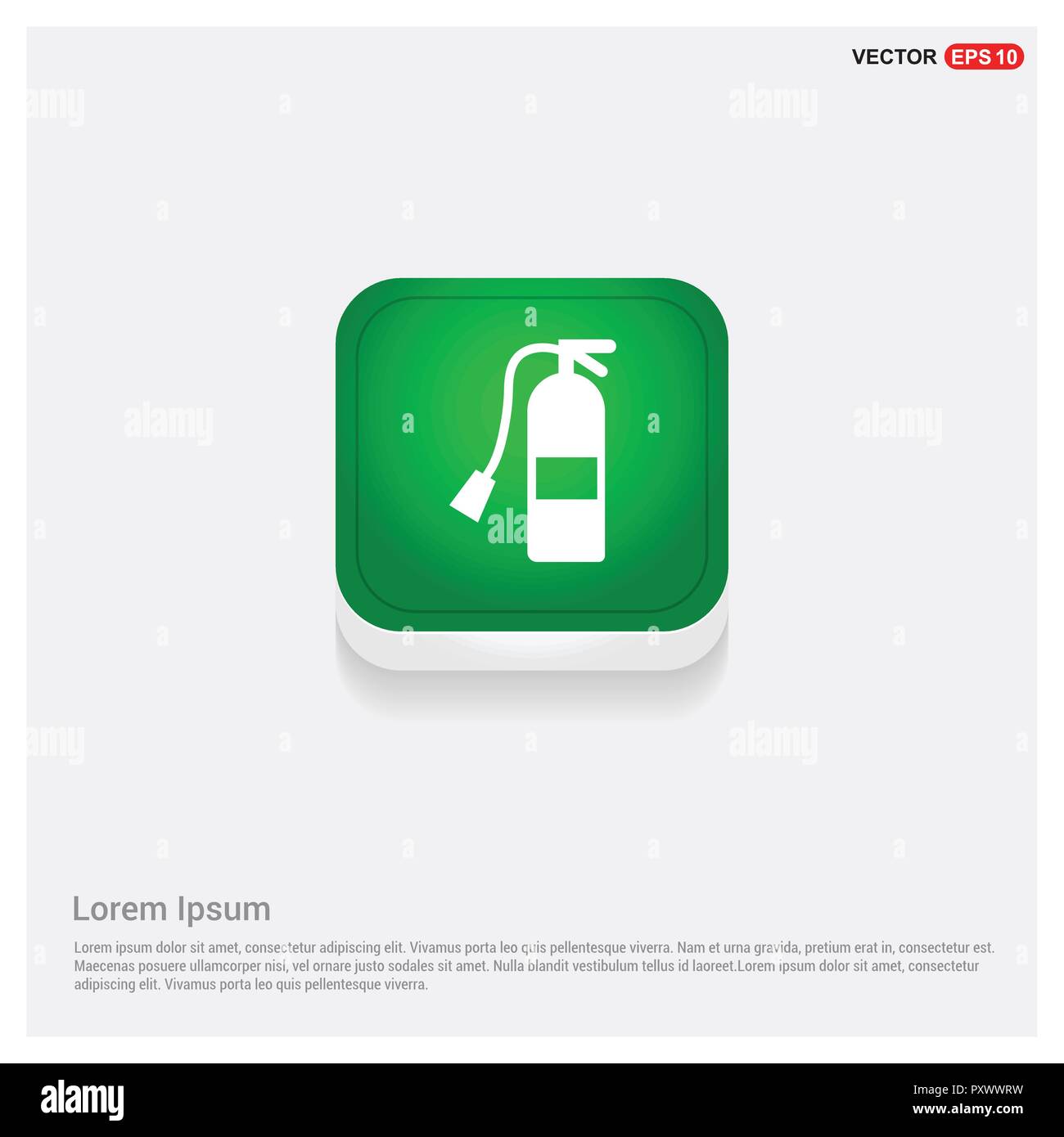 Fire extinguisher Icon Stock Vector Image & Art - Alamy