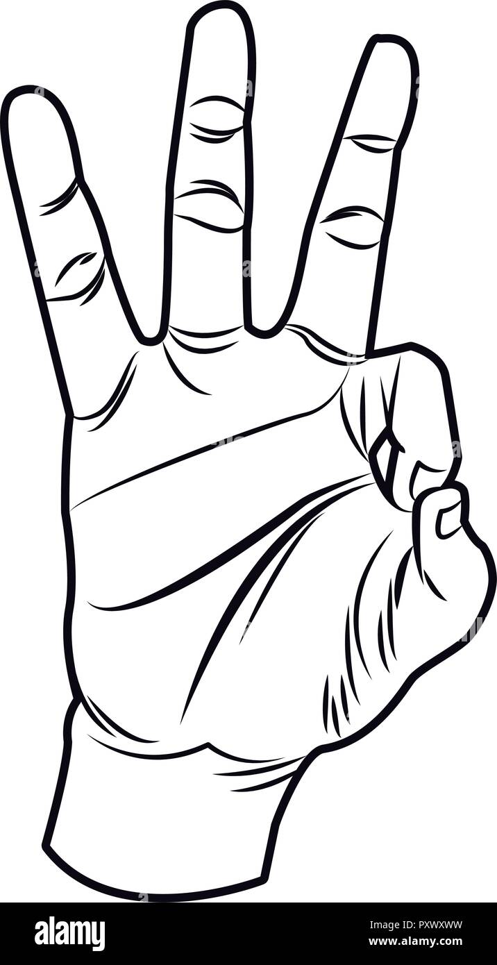 Hand ok sign pop art Stock Vector Image & Art - Alamy