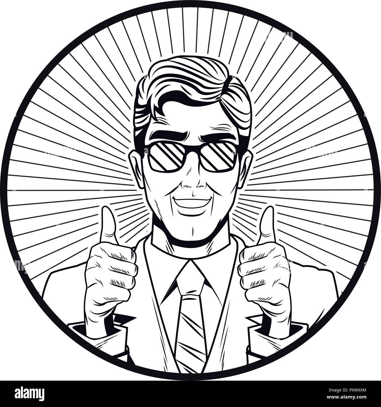 Pop Art Businessman Stock Vector Image Art Alamy pop-art-businessman-stock-vector-image-art-alamy