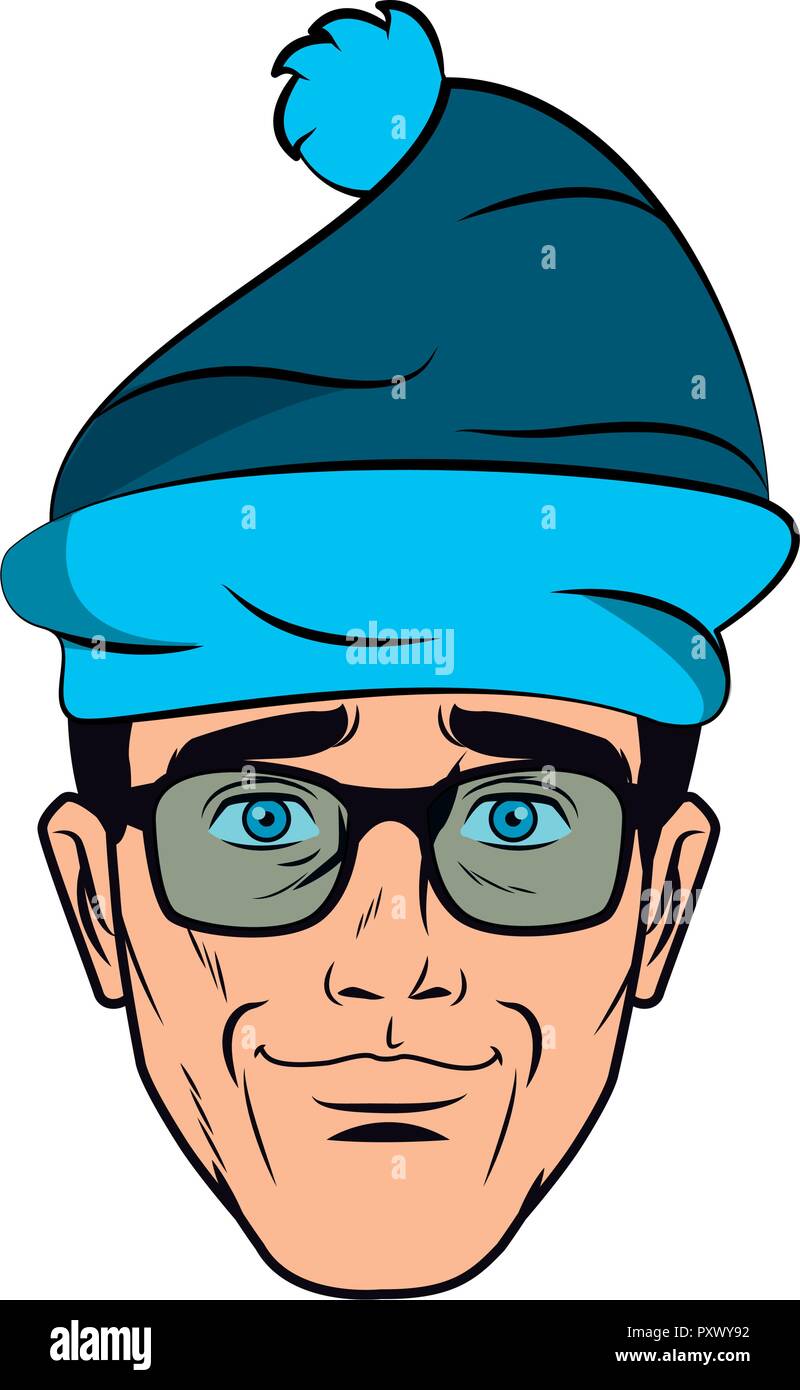 Pop art man face cartoon Stock Vector Image & Art - Alamy