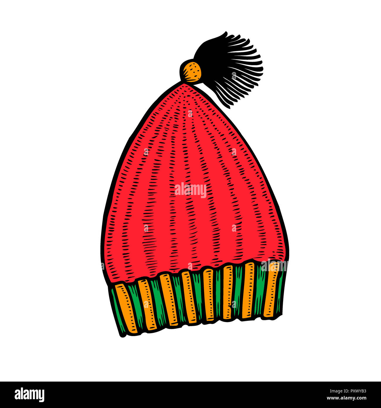 Beanie Cartoon High Resolution Stock Photography and Images - Alamy