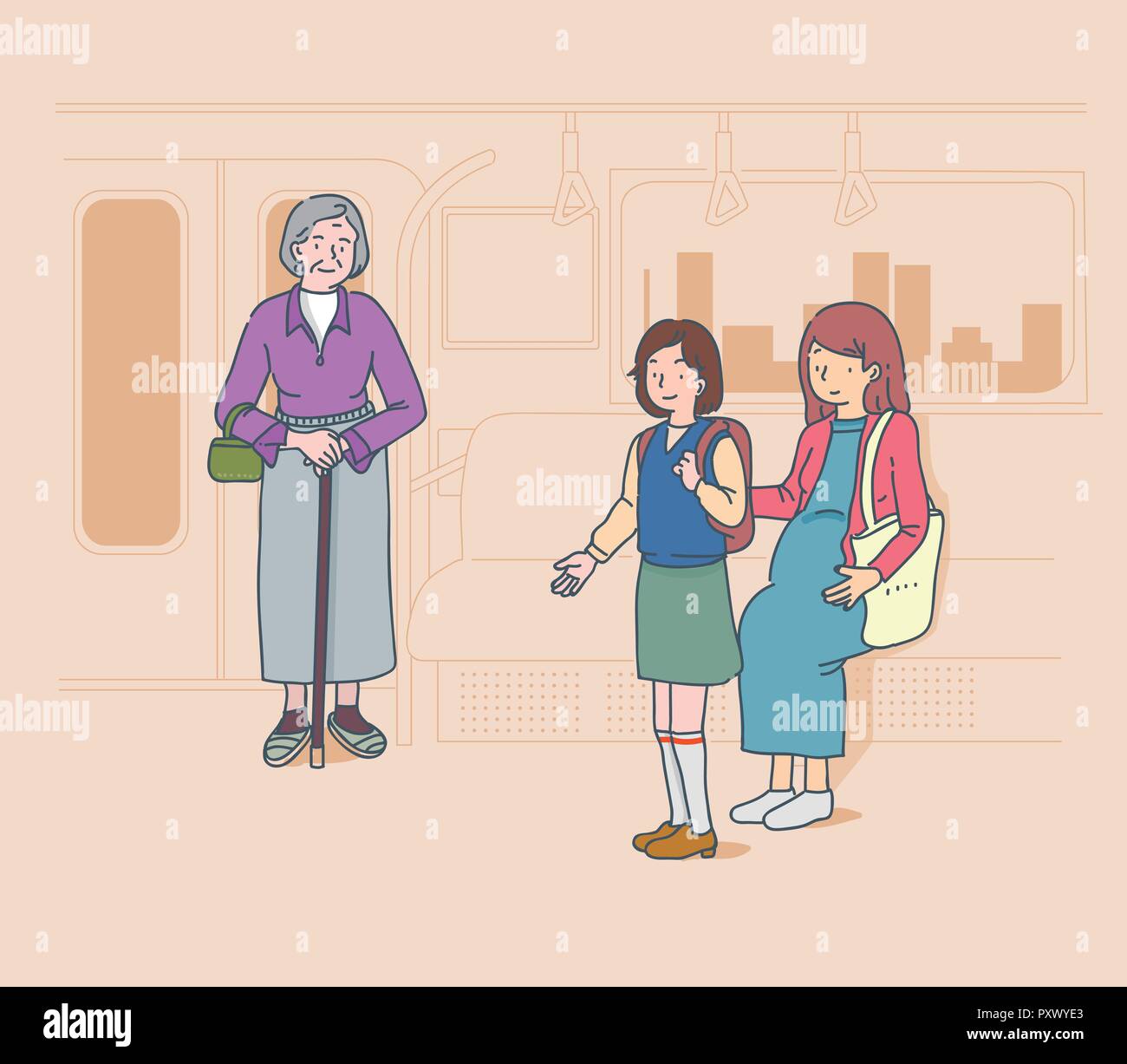 Gentle places Stock Vector Images - Alamy