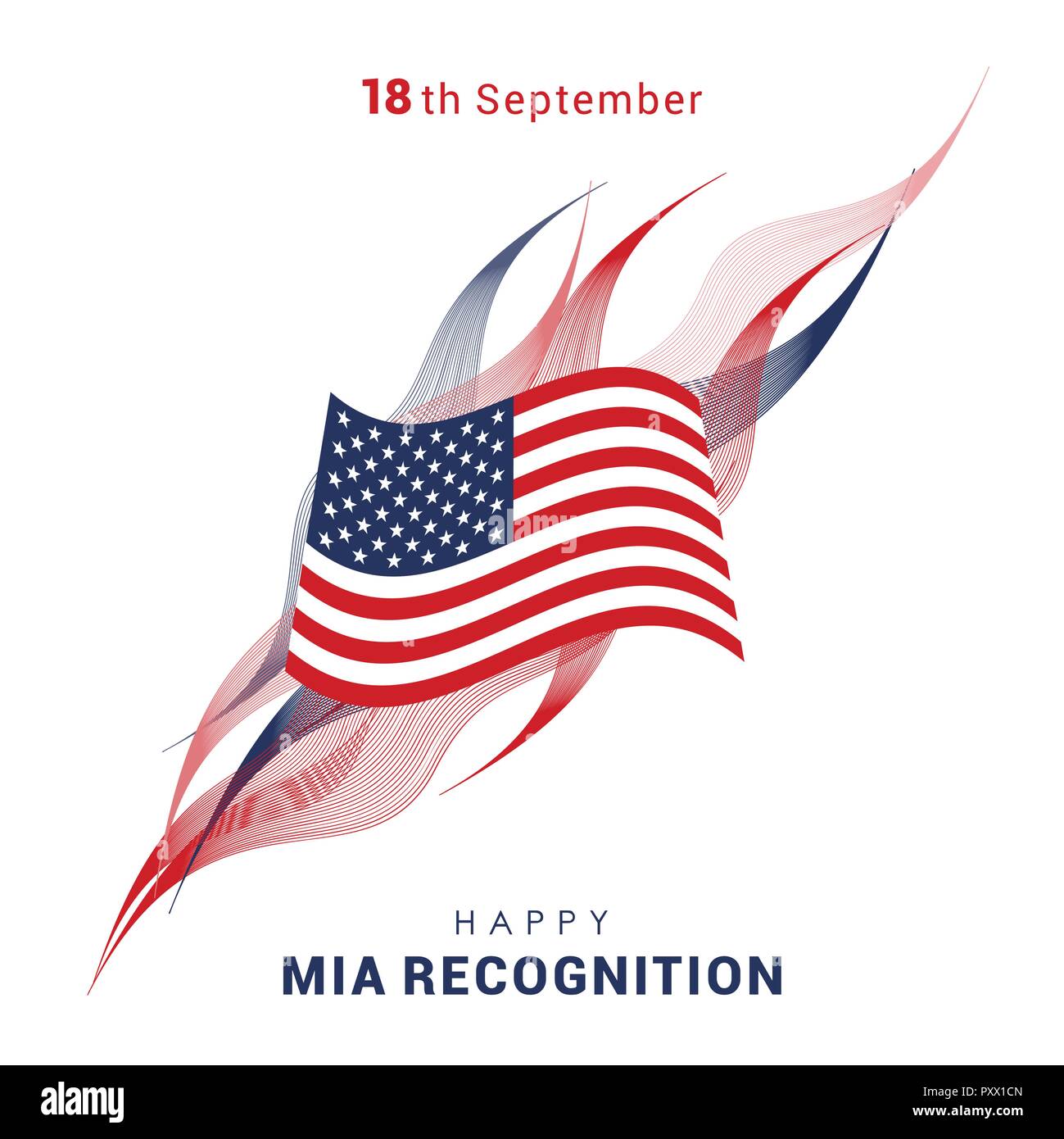 Happy Mia recognition card design vector Stock Vector Image & Art - Alamy