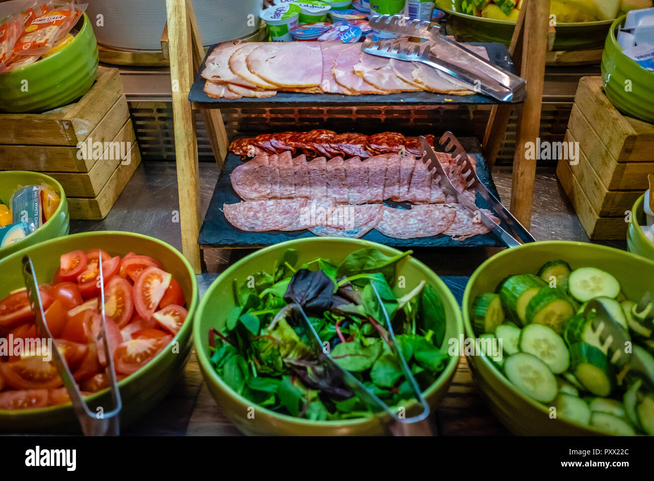 Continental breakfast buffet hi-res stock photography and images - Alamy