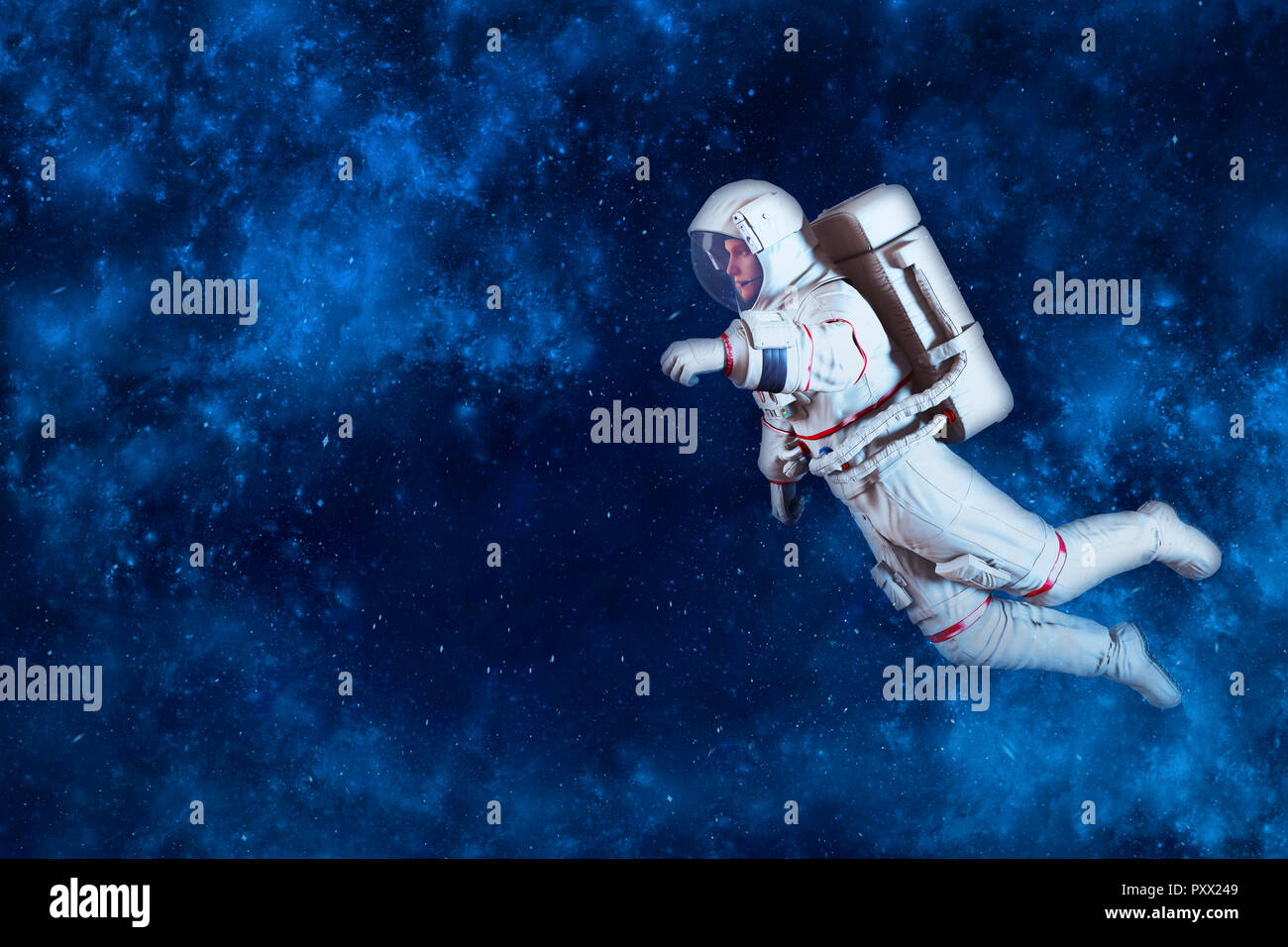 Space Man Floating High Resolution Stock Photography and Images - Alamy