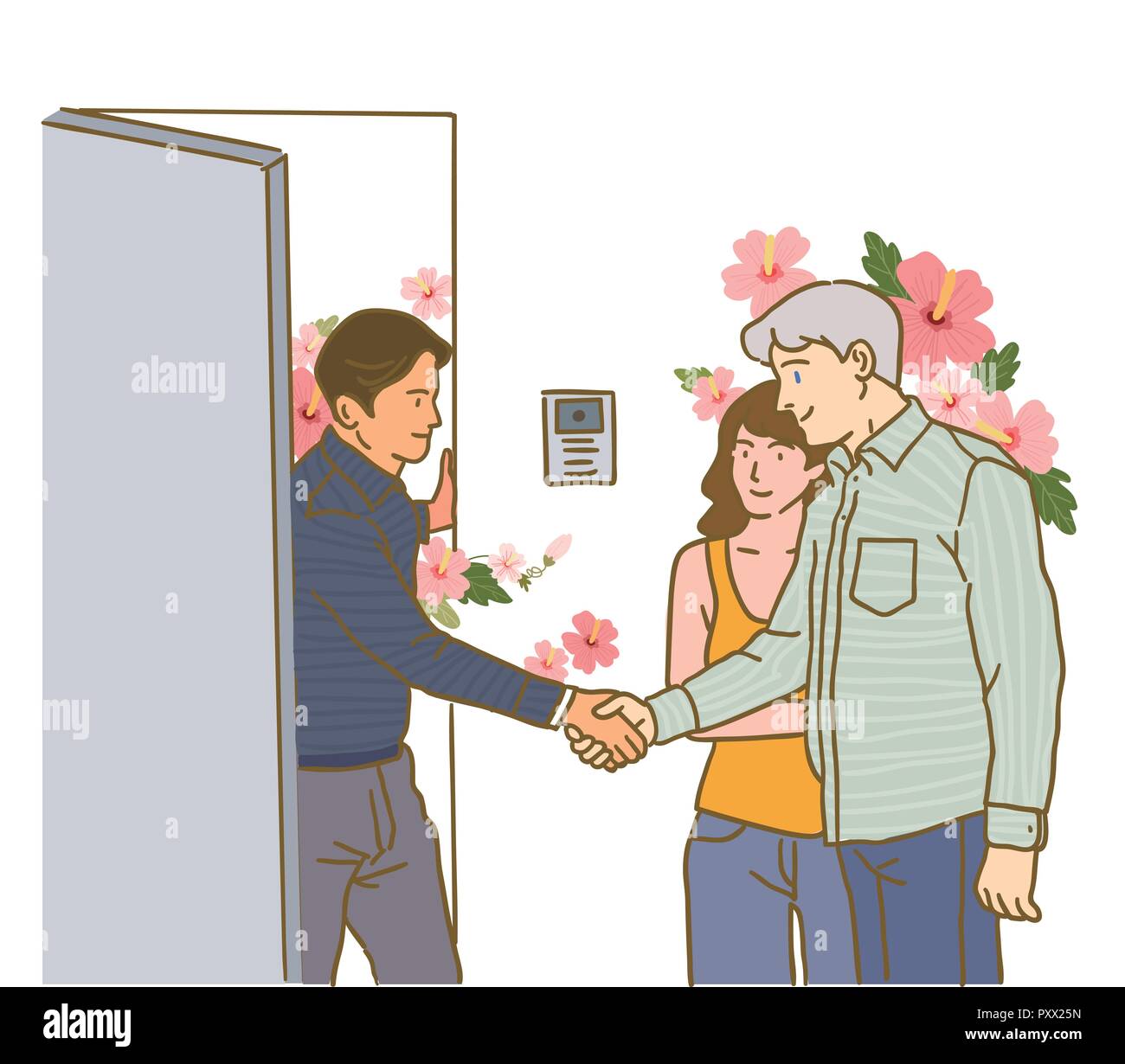 Concept of unity and problem solving, together in harmony vector ...