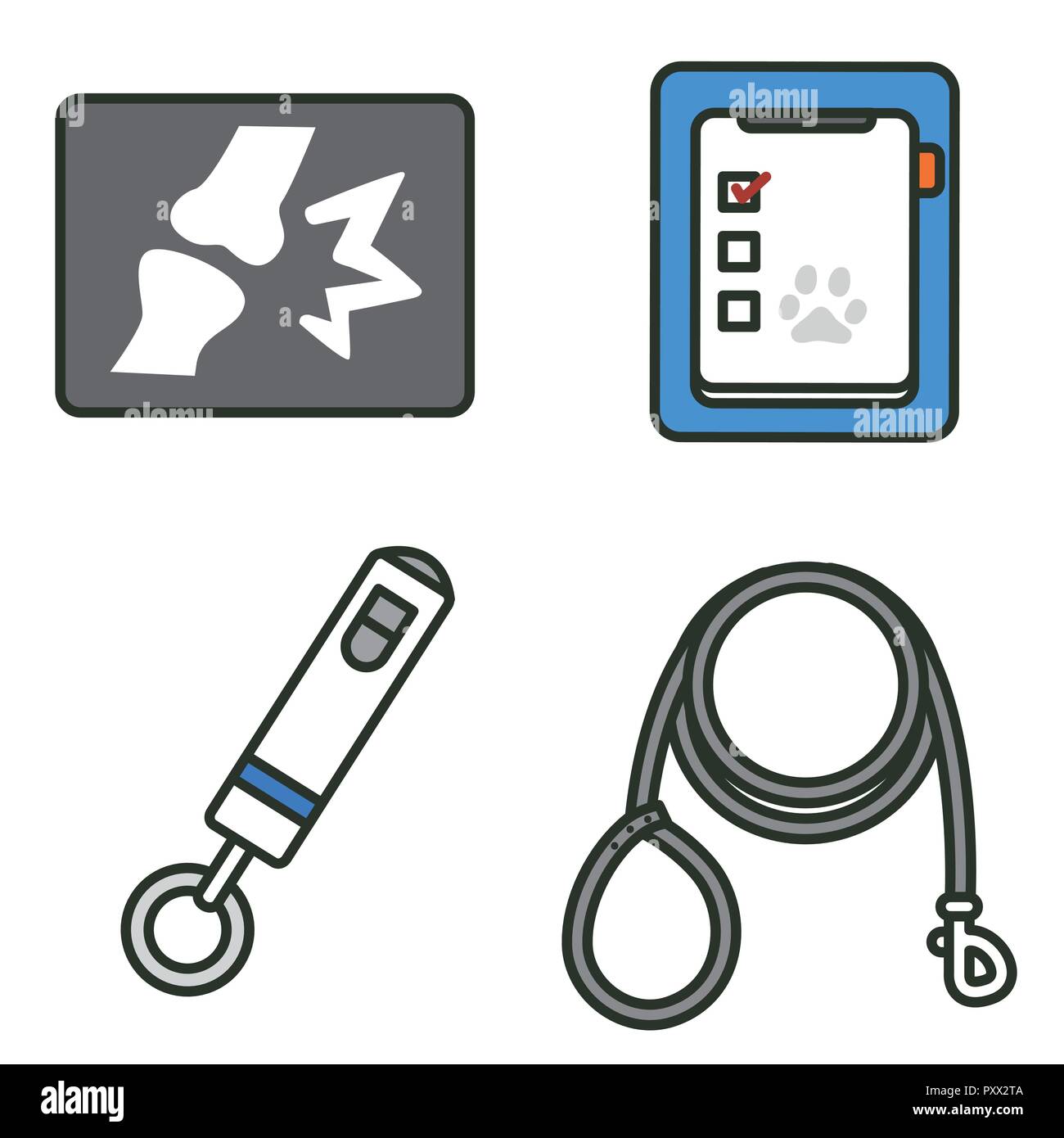 Xray object Stock Vector Images - Alamy