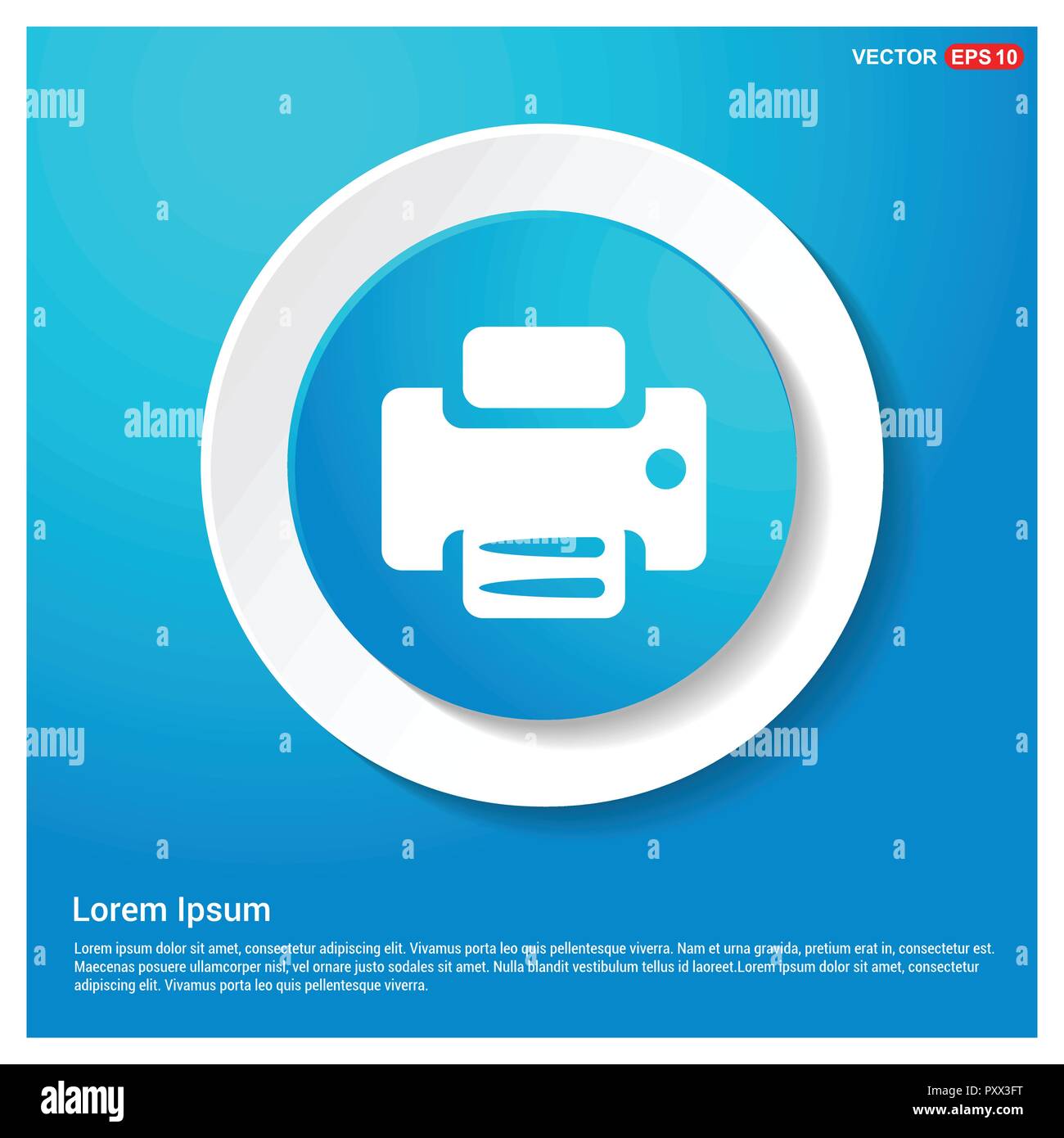 Office printer icon Stock Vector Image & Art - Alamy