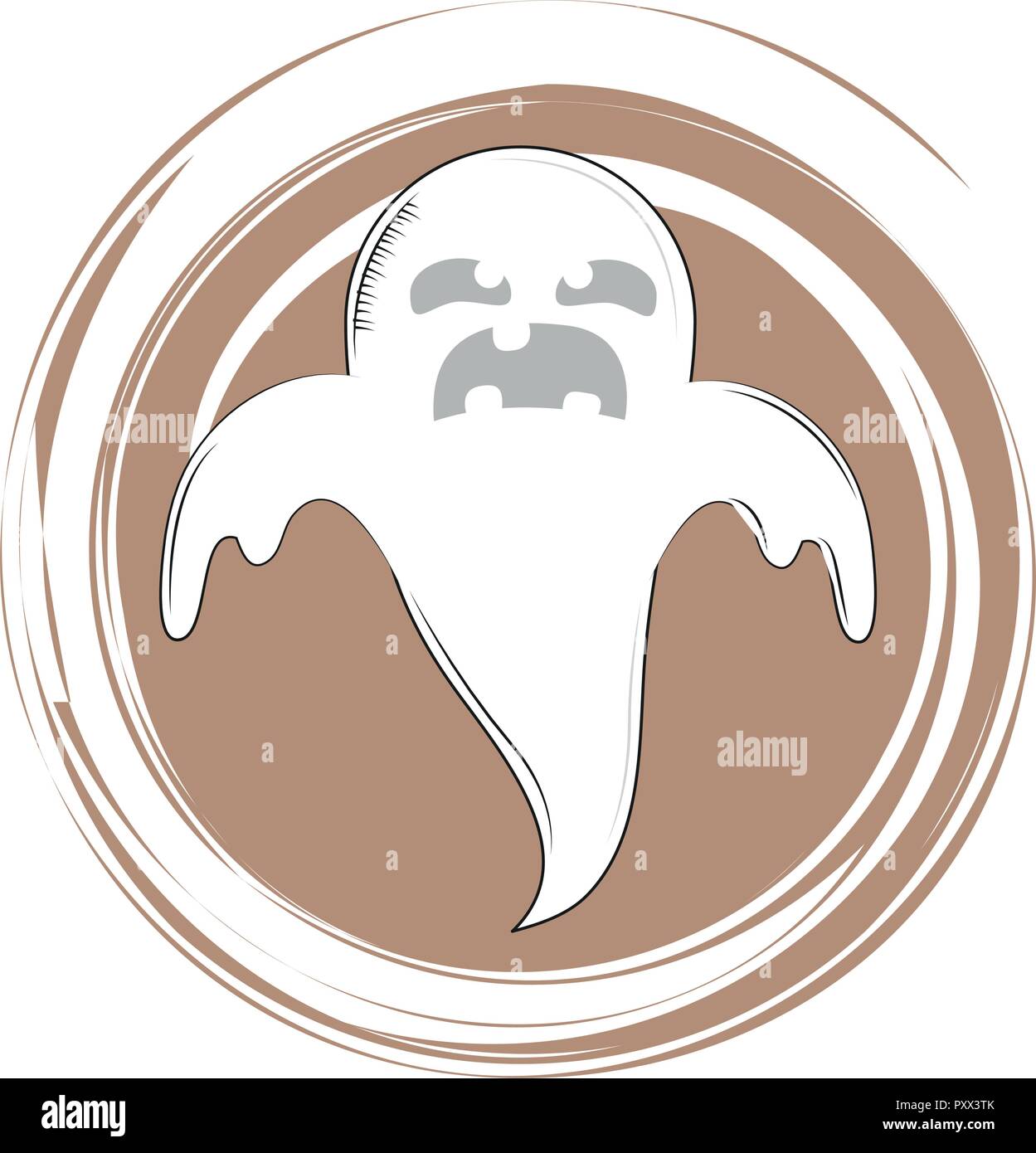 Halloween scary cartoon Stock Vector Image & Art - Alamy