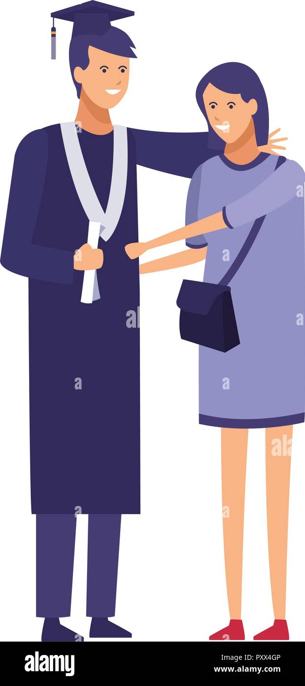 Student graduation cartoon Stock Vector Image & Art - Alamy