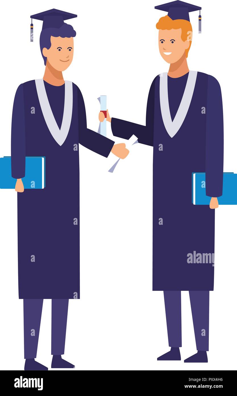 Student graduation cartoon Stock Vector Image & Art - Alamy