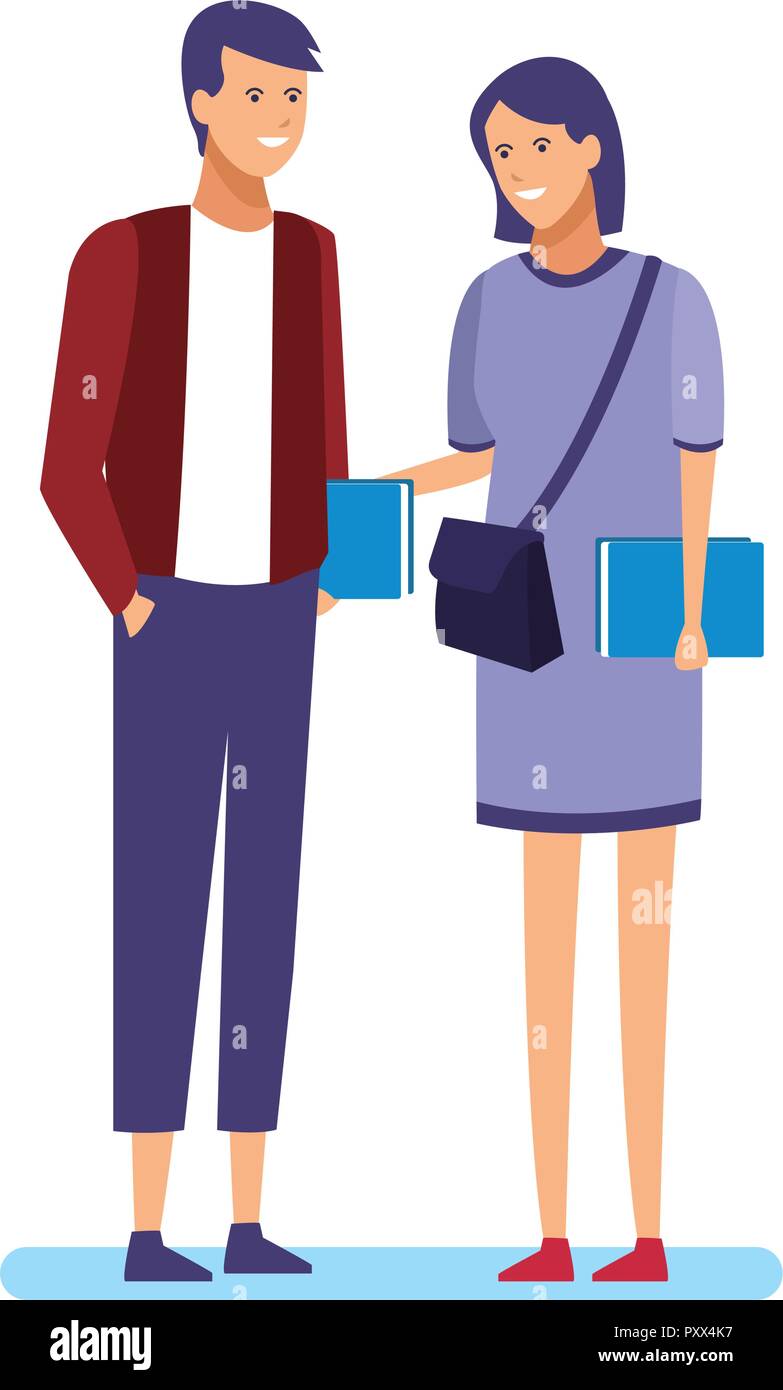 Friends having fun cartoon Stock Vector Image & Art - Alamy