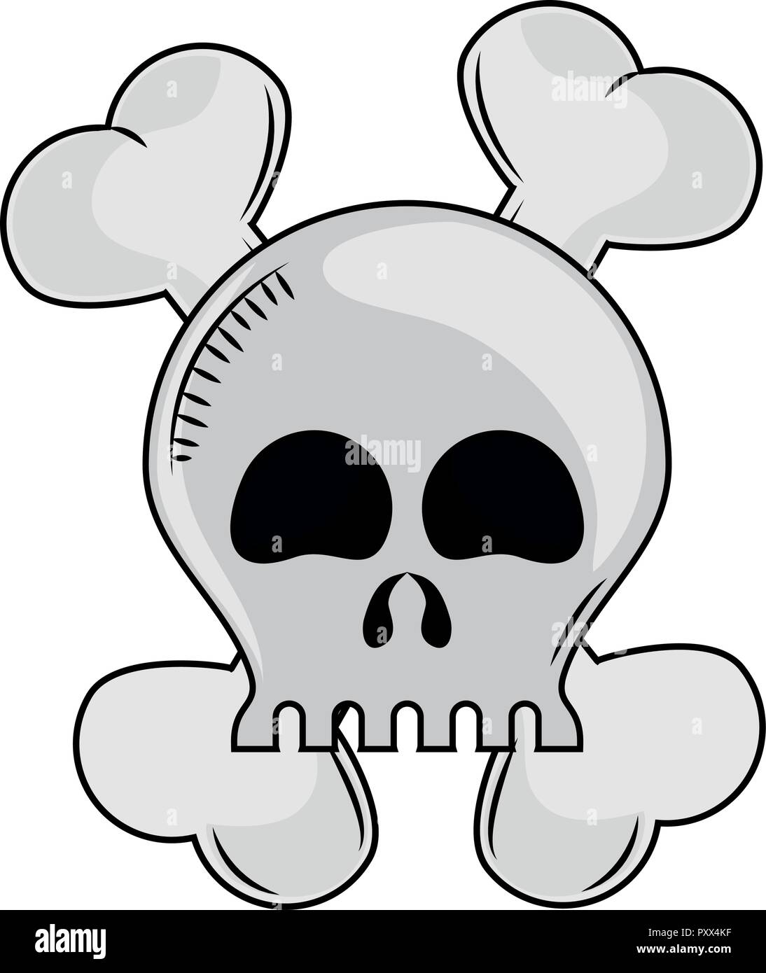 Halloween scary cartoon Stock Vector Image & Art - Alamy