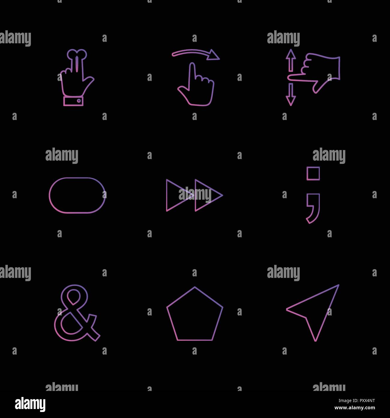 hands , pointer , arrows , directions , signs , ui , user interface , technology , code ...