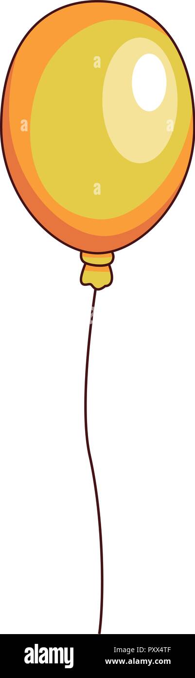 Party balloon cartoon Stock Vector Image & Art - Alamy