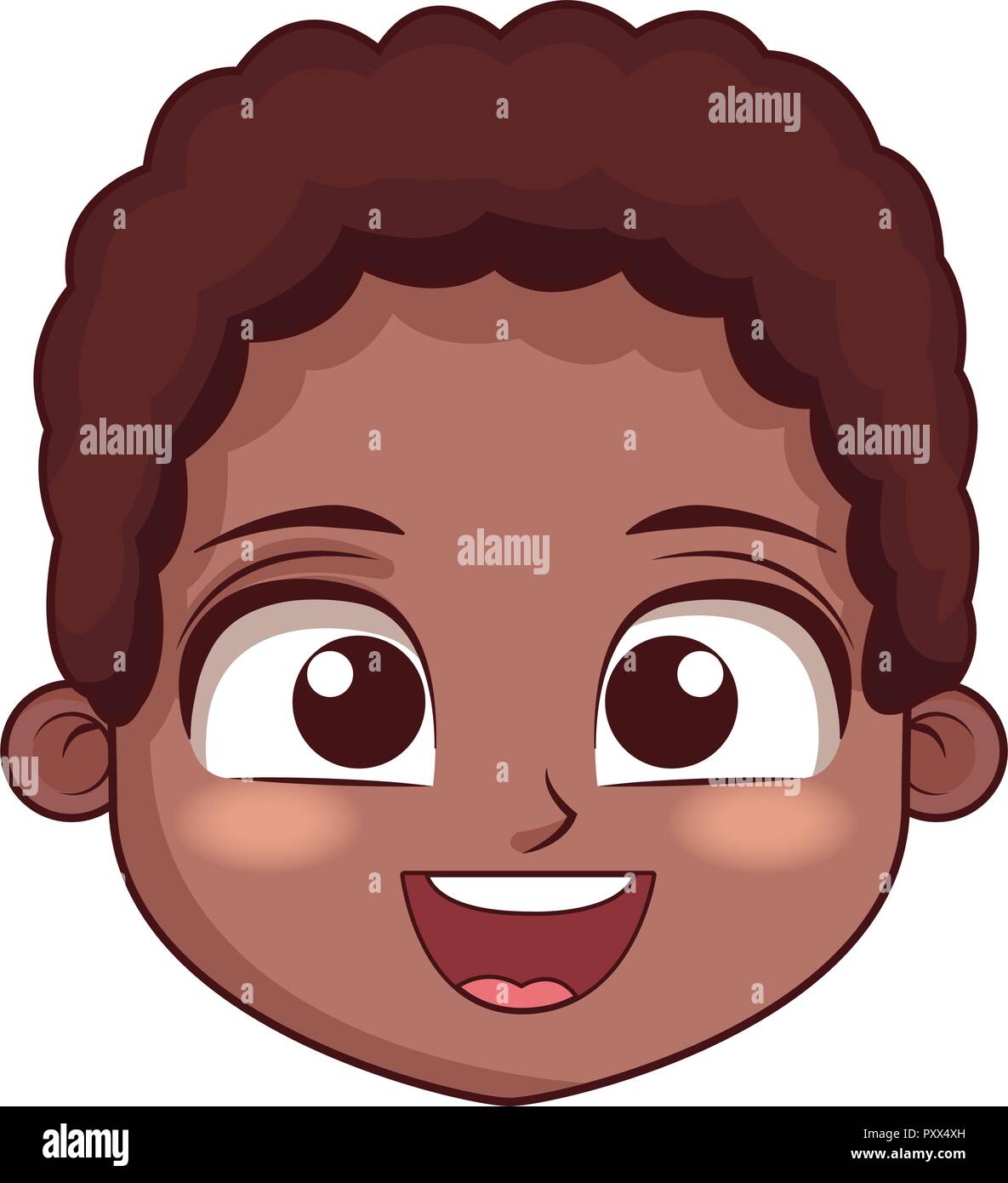 Boy face cartoon Stock Vector Image & Art - Alamy