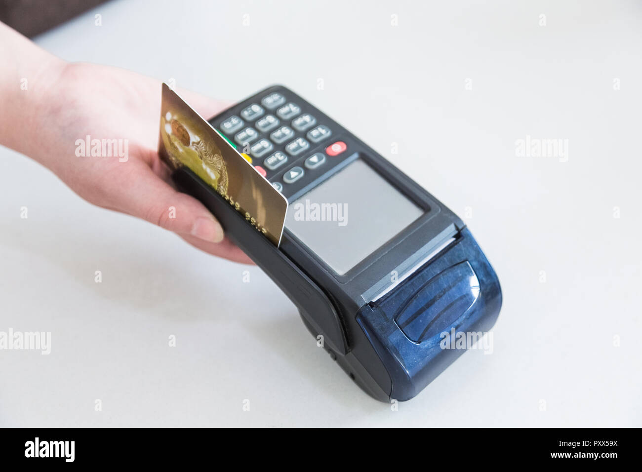Chip And Pin Machine High Resolution Stock Photography and Images - Alamy
