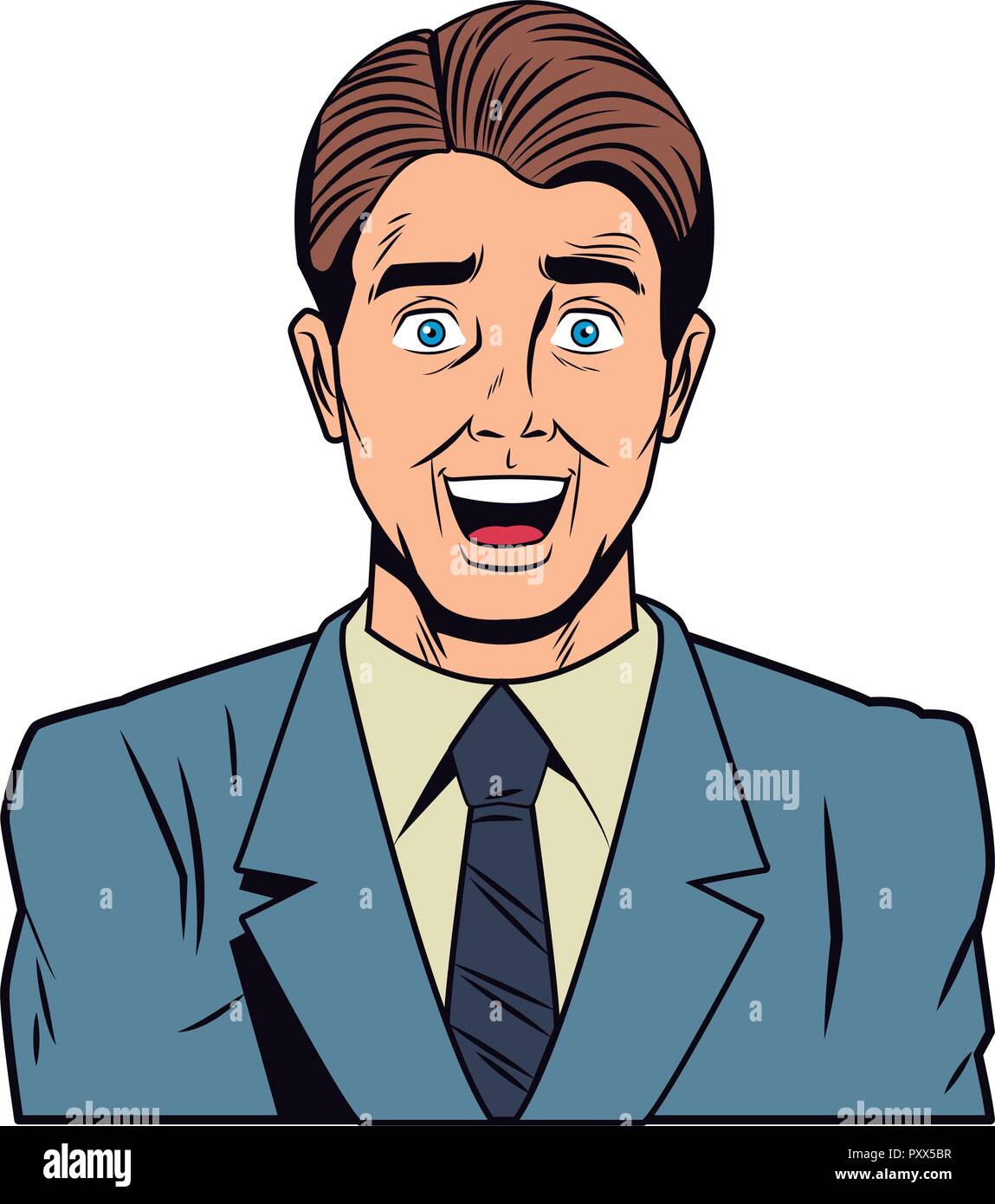 Pop art businessman Stock Vector Image & Art - Alamy