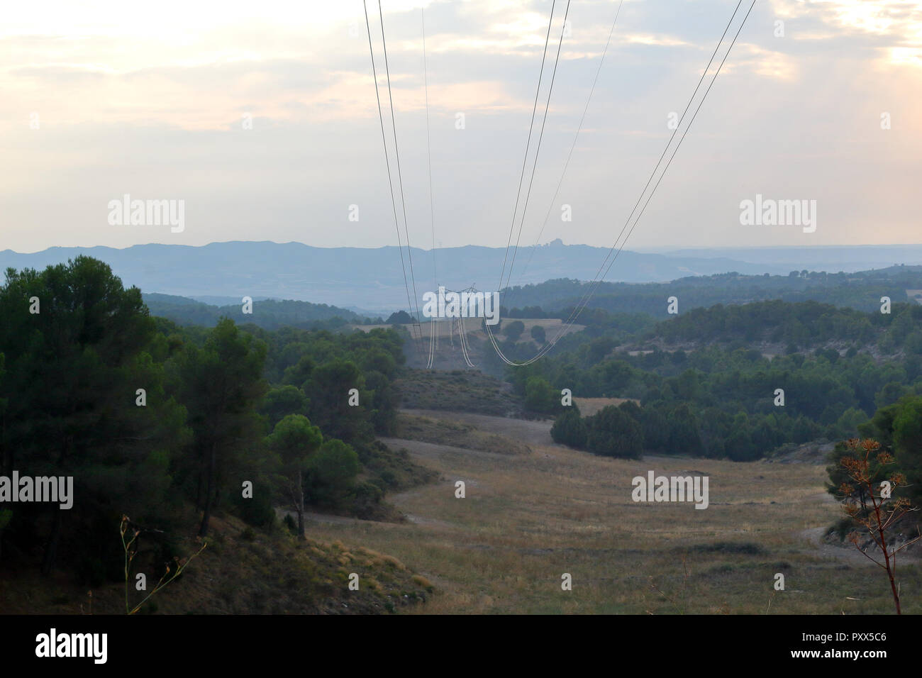 Electricity grid spain hi-res stock photography and images - Alamy