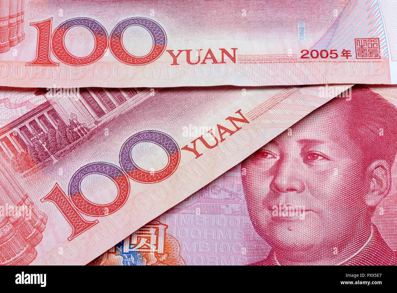 Fan spread chinese yuan hi-res stock photography and images - Alamy