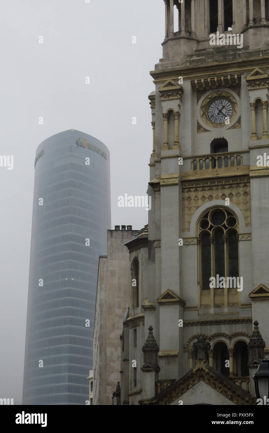 Bilbao iberdrola tower hi-res stock photography and images - Alamy